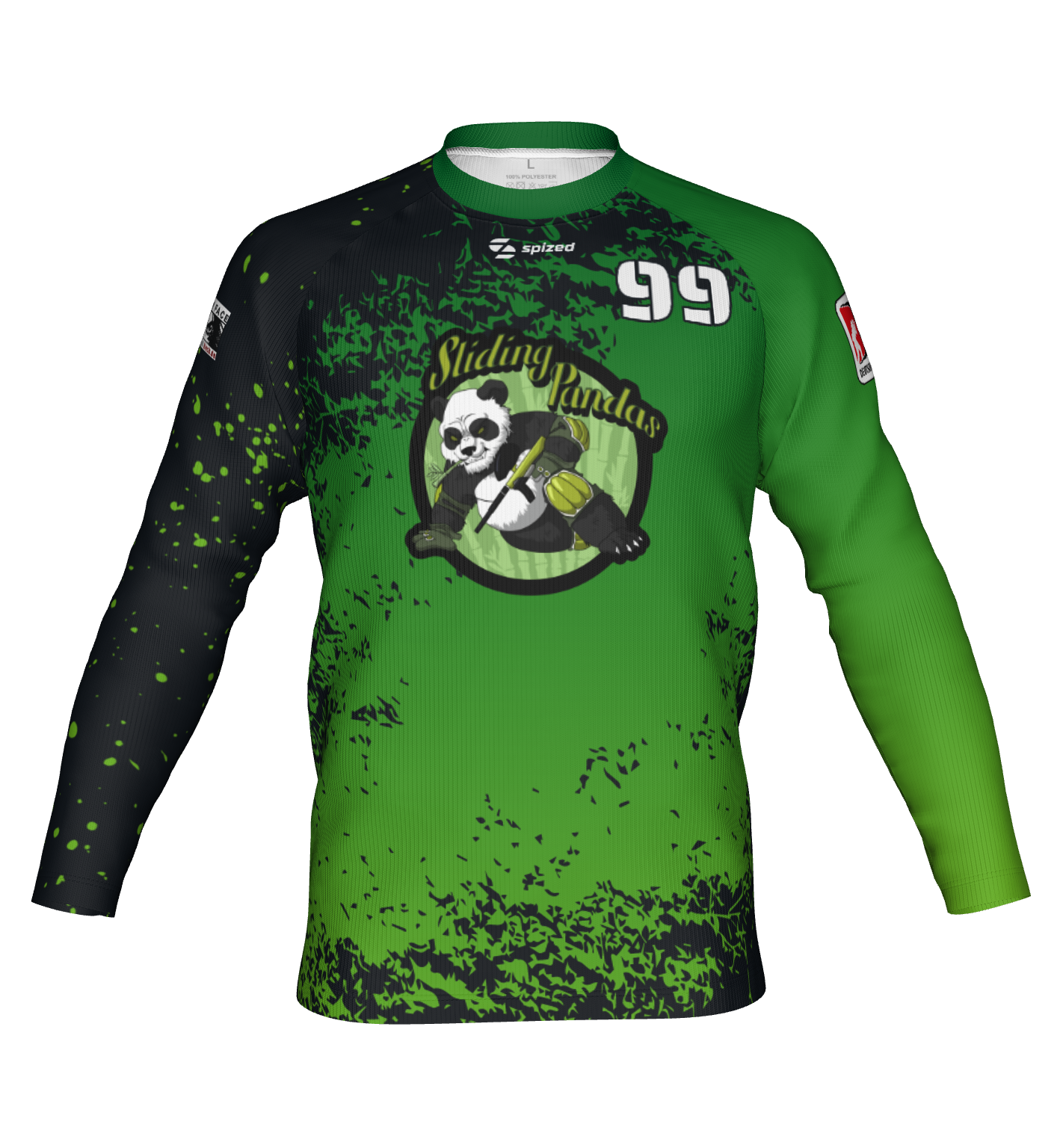 Rio men's long-sleeve football shirt | SPIZED_COLORSCRATCH | 781002 ...